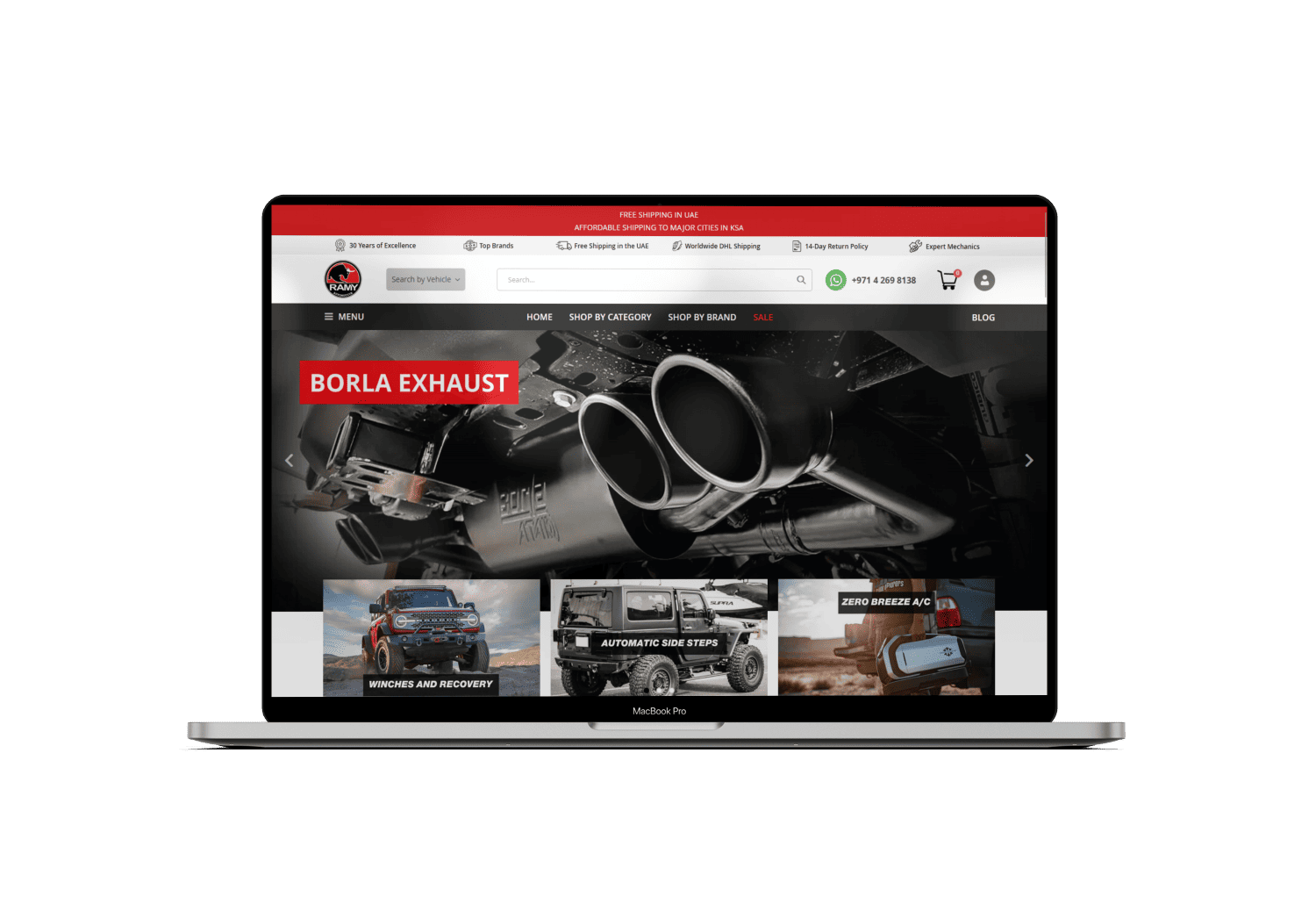 RAMY AUTOMOTIVE ONLINE STORE - Positiva