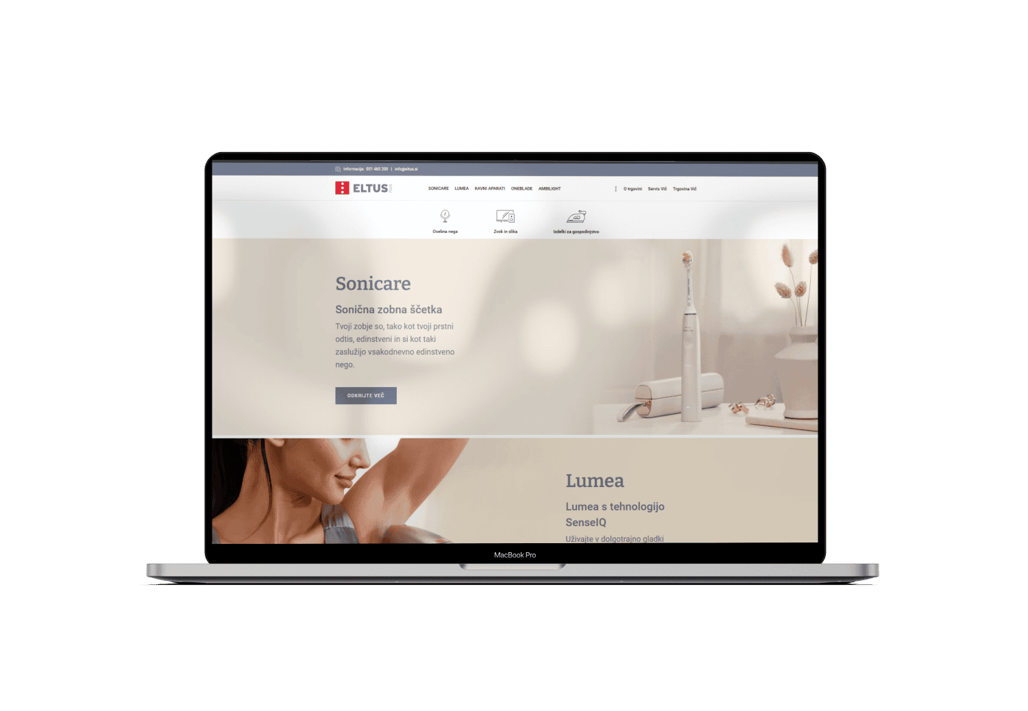 ELTUS WEBSITE - Positiva