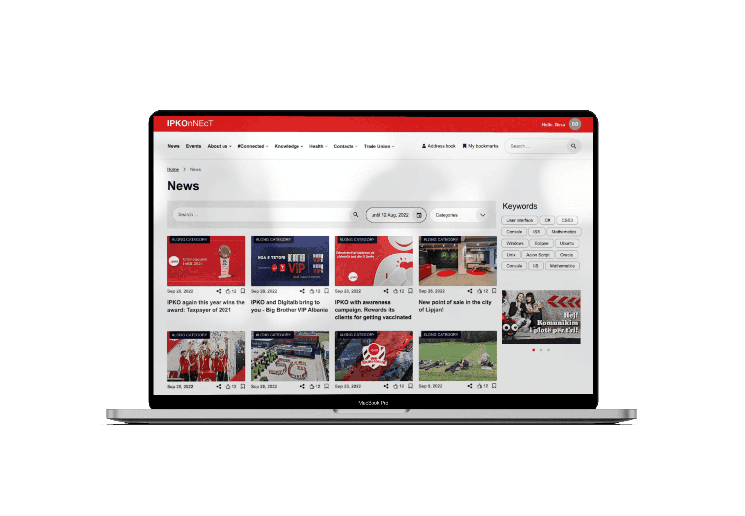 IPKO INTRANETNI PORTAL - Positiva